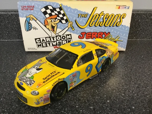 JERRY NADEAU #9 Cartoon Network Jetsons 1999 Ford Action 1/24 NASCAR ...