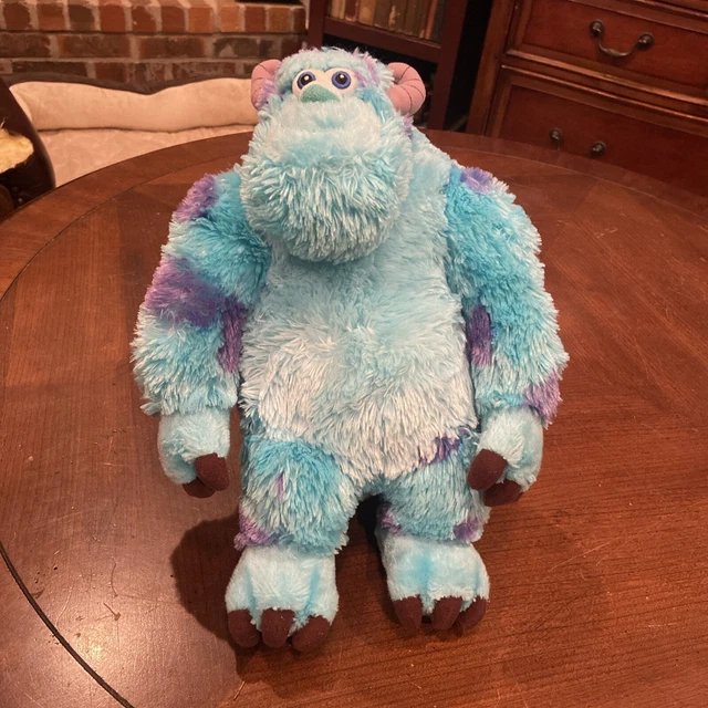 DISNEY STORE PIXAR Monsters Inc Sulley Sully 15" Authentic Stuffed ...