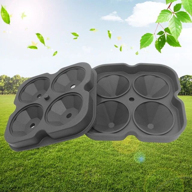 4 CAVITY NON Ice Cube Plateaux Ice Cube Maker Moule Sphère Glace ...