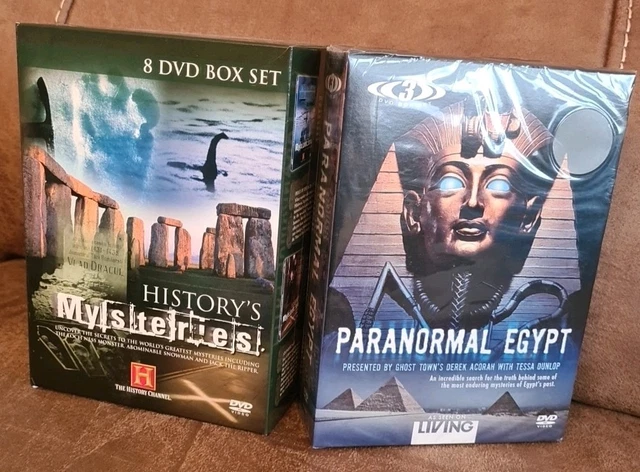 HISTORIES MYSTERIES 8 DVD Boxset + Paranormal Egypt 3 DVD Box Set New ...
