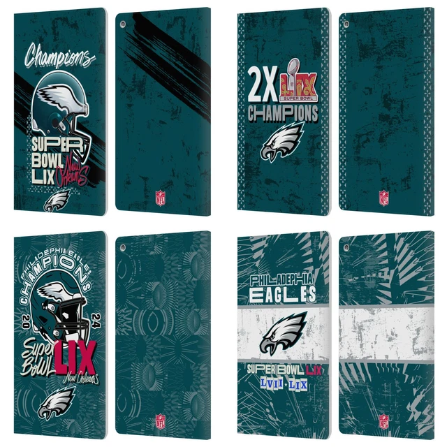 OFFICIAL NFL 2025 Super Bowl Lix Champions Leather Book Case For Amazon ...
