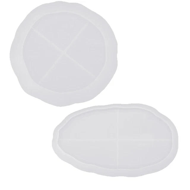 DESIGN YOUR OWN Round Trays with this Silicone Template Precise ...