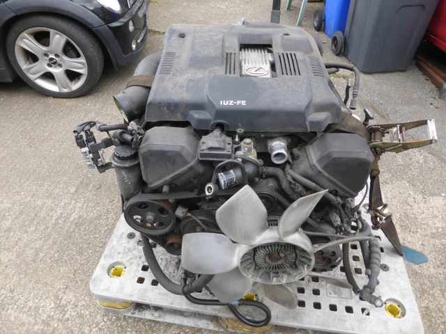 LEXUS LS400 1996 1UZFE V8 ENGINE COMPLETE including WIRING ECU AND AUTO ...