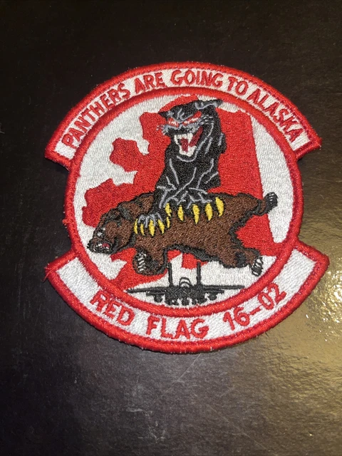 USAF RAF LAKENHEATH 494th FS Red Flag 16-02 Panthers Are Going To ...