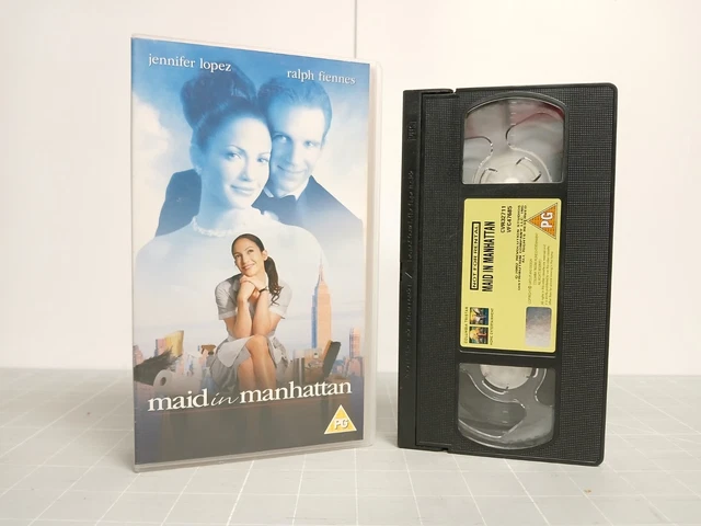 MADE IN MANHATTAN VHS Video Cassette Tape Vintage Retro 2002 Film Movie ...