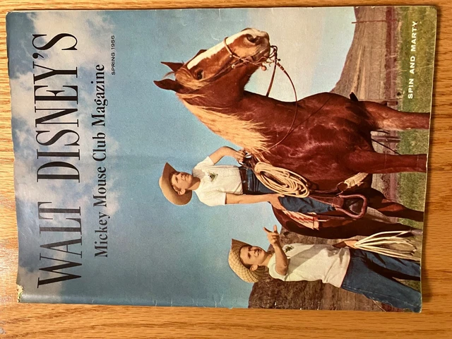 WALT DISNEY’S MICKEY Mouse Club Magazine, Vol. 1, Issue no. 2, Spring ...