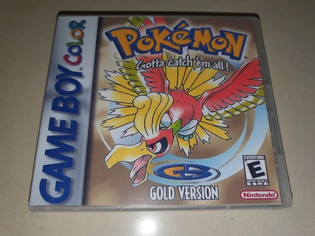 POKEMON GOLD VERSION Game Boy Color GBC Game Case EUR 10,50 - PicClick FR
