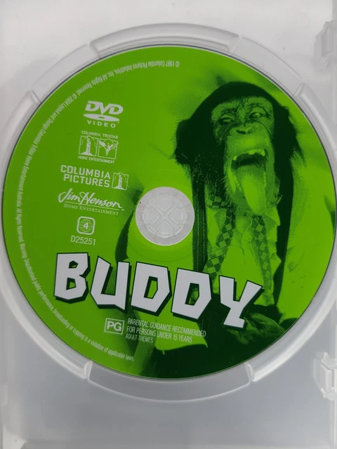 BUDDY DVD 1997 - DISC ONLY comes in case but has no cover Rene Russo ...
