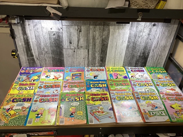VINTAGE HARVEY RICHIE Rich CASH Comic Book Lot Of 21 (CB1) $50.00 ...