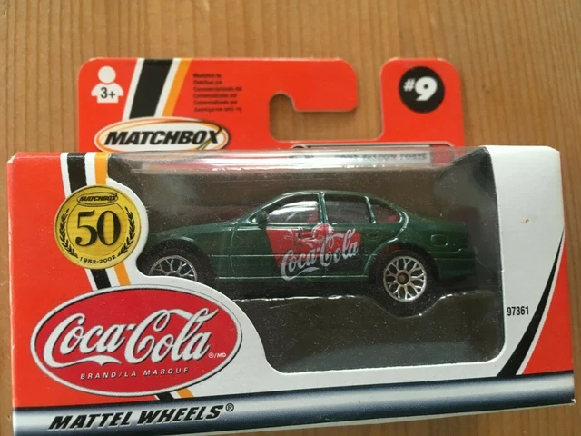 MATCHBOX SUPERFAST 50 Years Coca Cola Edition Matchbox No. 9 Ford ...