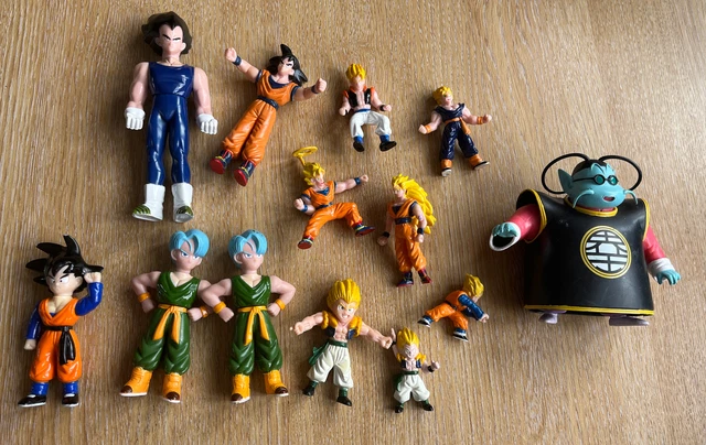 VINTAGE ANIME MANGA Dragon Ball Z DBZ Toy Action Figures Set Bundle ...