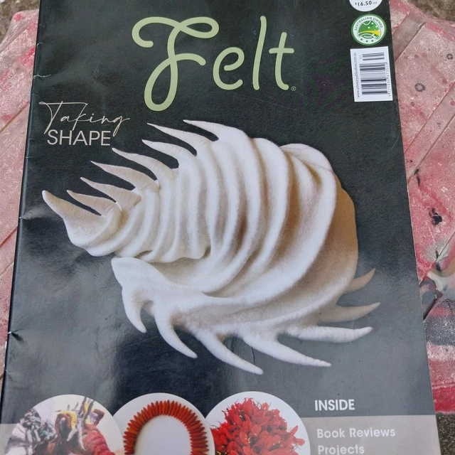 FELT CRAFT MAGAZINE - Issue #31 (July'24) inc P&P £6.96 - PicClick UK