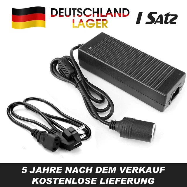 230V AUF 12V Kfz Netzadapter Netzteil 180W 15A Gleichrichter ...