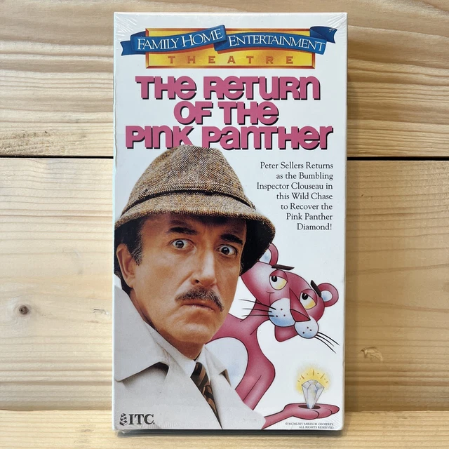 THE RETURN OF the Pink Panther (VHS, 1993, ITC Entertainment) Sealed ...