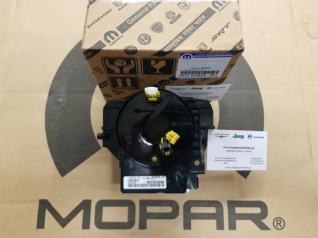 MOPAR 68339336AB NEW Steering Wheel Clockspring Jeep Wrangler JK 2007 ...