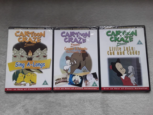 CARTOON CRAZE PRESENTS BUNDLE (DVD) brand new sealed very rare £19.99 ...