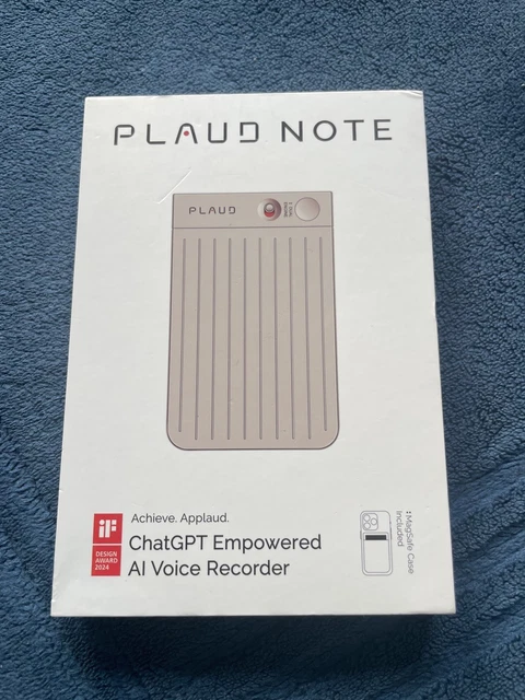 PLAUD NOTE AI Voice Recorder Device/magsafe case £125.48 - PicClick UK