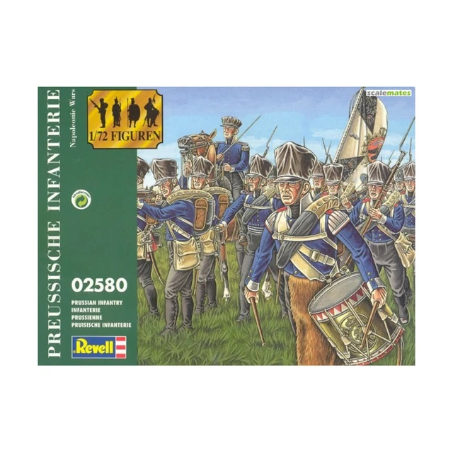 REVELL/MONOGRAM NAPOLEONIC WARS 1/72 Prussian Infantry EX $25.00 - PicClick