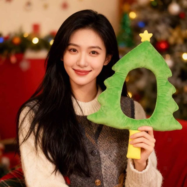 CHRISTMAS TREE HAT Handmade Decorative Green for Role Play Themed Party ...