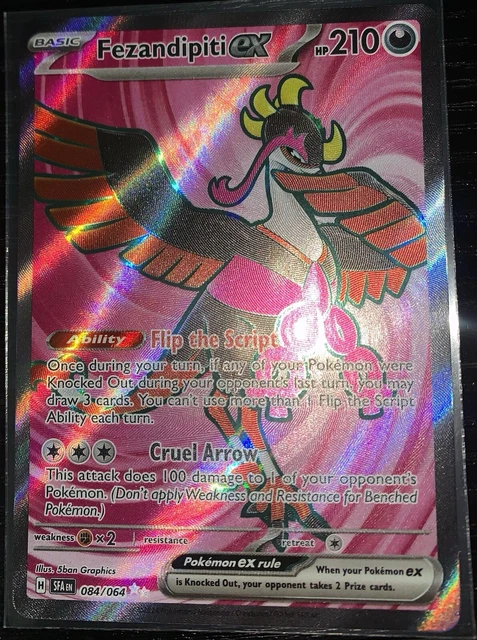 FEZANDIPITI EX 084/064 Pokémon Shrouded Fable Ultra Rare £17.87 ...