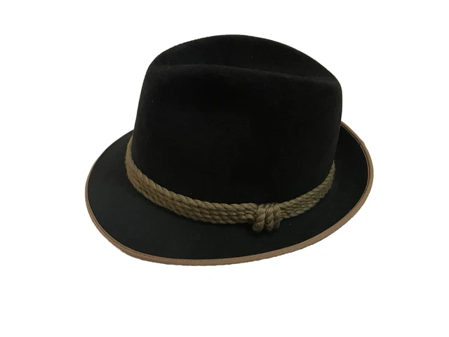 TOP *** WEGENER-Hut, Jagdhut Trachtenhut Trilby, Kordel grau, schwarz ...