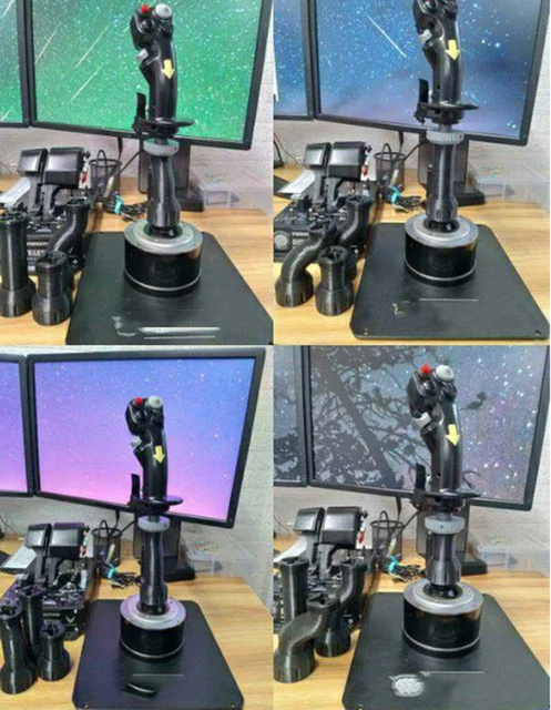 FOR THRUSTMASTER HOTAS Warthog F/A-18C Cougar 360° Rotation Extension ...