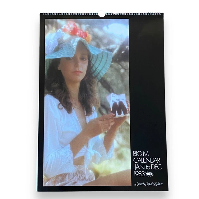 VINTAGE 1983 BIG M Girls Pinup Girl Calendar Exc Cond $95.96 - PicClick AU