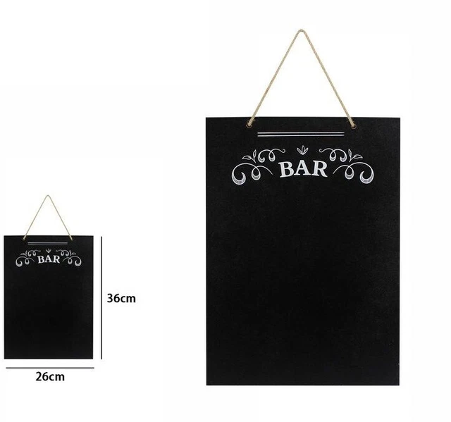 TABLE IN BOIS Tableau BAR De Accrocher 26x36cm Dfh EUR 35,77 - PicClick FR