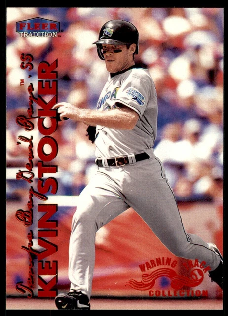 1999 FLEER TRADITION Warning Track Collection Kevin Stocker Tampa Bay ...