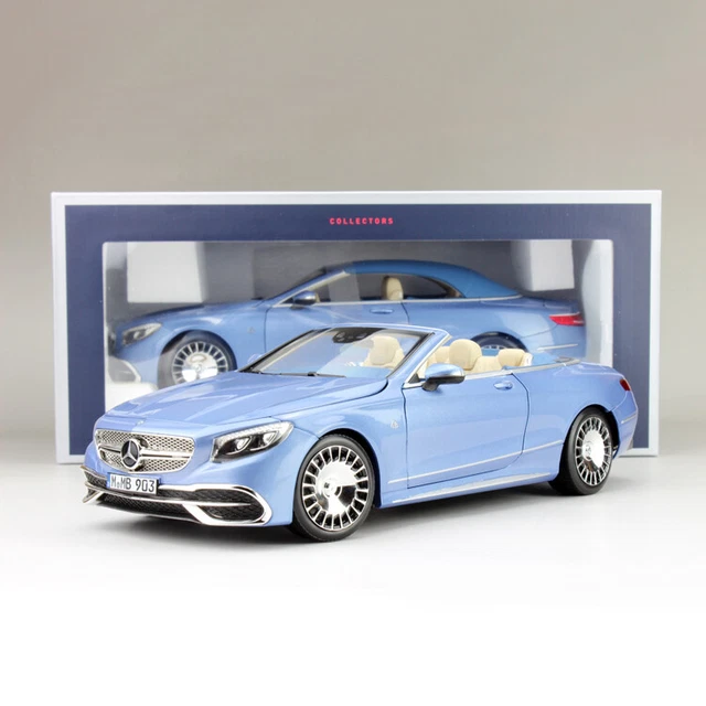 NOREV 1:18 SCALE Mercedes-Benz Maybach S650 Blue Diecast Car Model New ...