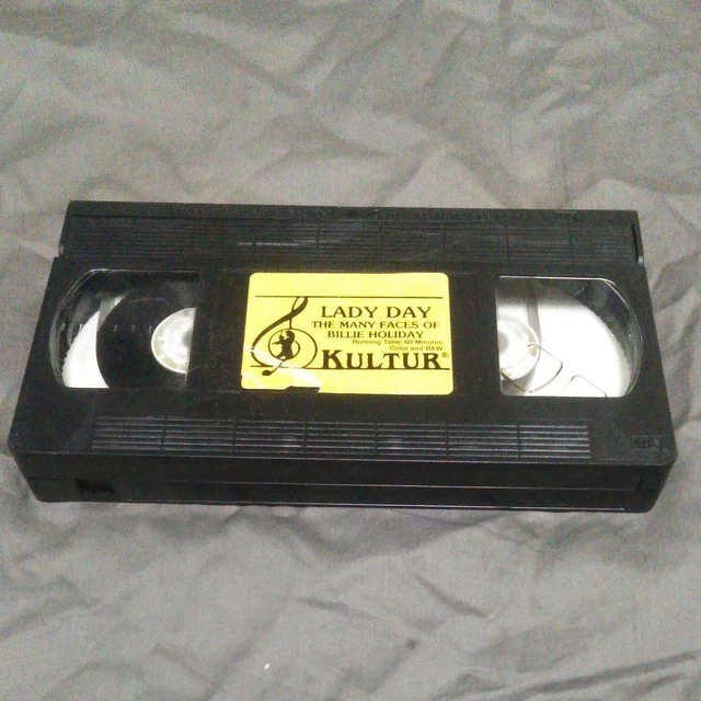 BILLIE HOLIDAY LADY DAY Documentary VHS Jazz Singer, 60min, Used, Rare ...