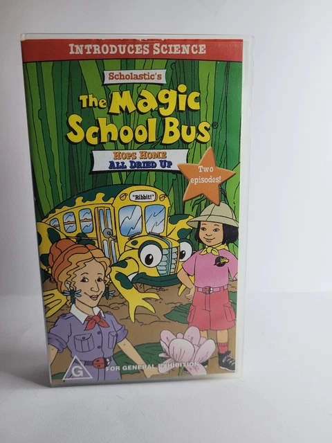 THE MAGIC SCHOOL BUS VHS Kids Science Video THE MAGIC SCHOOL BUS Video ...