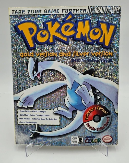 *RARE* POKEMON GOLD & Silver Brady Games Guide Collector's Edition ...