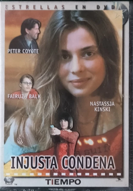 DVD INJUSTA CONDENA.NASTASSJA Kinski,Peter Coyote,Fairuza Balk.Tiempo ...