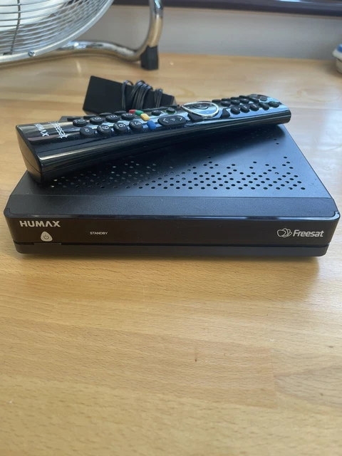 HUMAX FREESAT Satellite Receiver With Remote & Power Supply Black (HB ...
