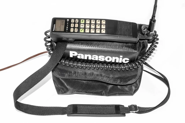 *VERY RARE* PANASONIC EF 3390 EB with Original Bag NMT 450 Mobile Phone ...