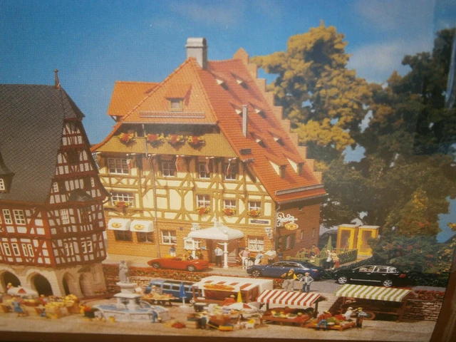 FALLER H0 937 Hotel Romantik Fachwerk Bausatz NEU EUR 48,49 - PicClick DE