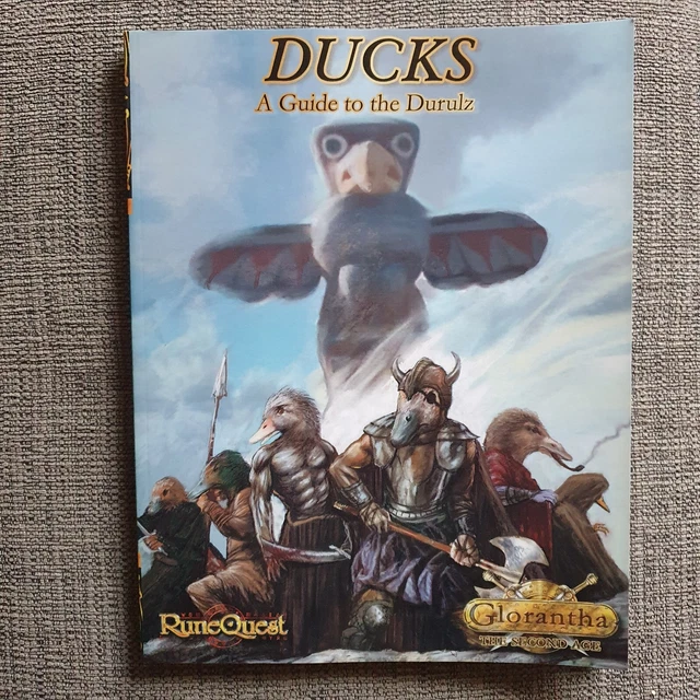 DUCKS: A GUIDE to the Durulz - RuneQuest Glorantha: The Second Age ...
