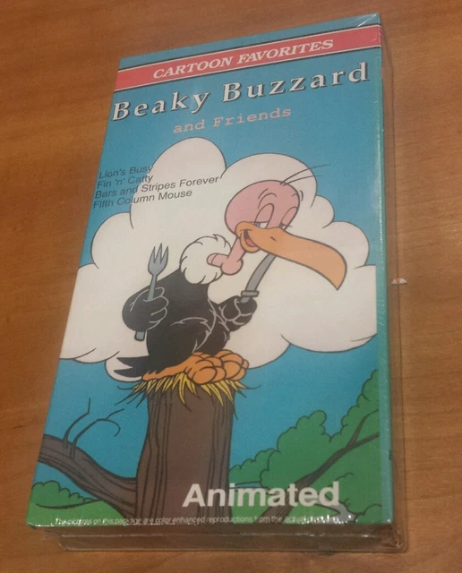 BEAKY BUZZARD & Friends (VHS, Cartoon Favorites, 1990) and kids ...