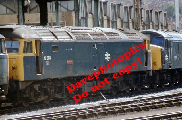 ORIGINAL 35MM Slide Diesel /Steam Train / Engine Railway 47083 c1978 £3 ...