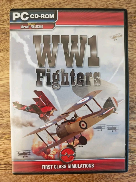 FLIGHT SIMULATOR X: WW1 Fighters - PC CD-ROM FSX FS2004 £14.99 ...