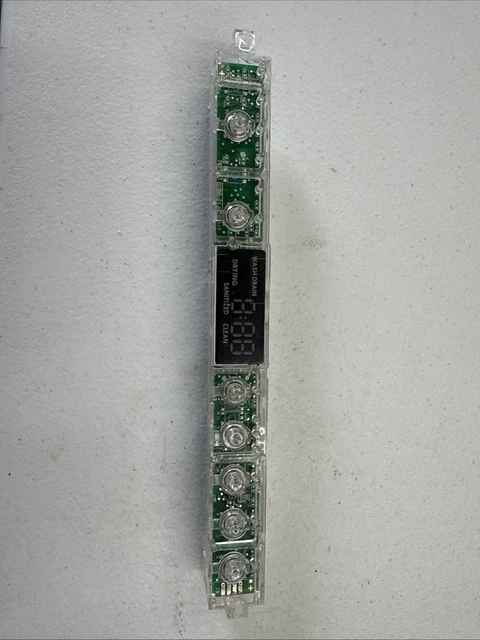OEM DISHWASHER KEYPAD Control Board Part # W10629152 Rev C | FREE NEXT ...