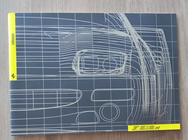 FERRARI F512M PRESS KIT référence 897/94 italien et anglais EUR 29,99 ...