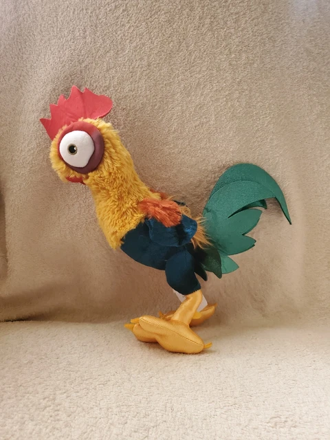 DISNEY MOANA HEI Hei Plush Chicken Rooster Floppy Soft Toy 10" £12.52 ...