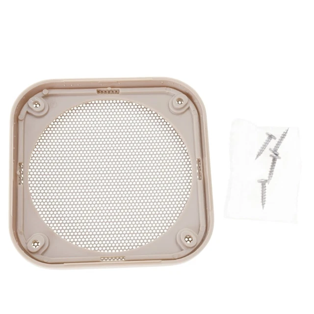4/5INCH SQUARE SPEAKER Grill Cover Metal Mesh Car Sound Decorative ...