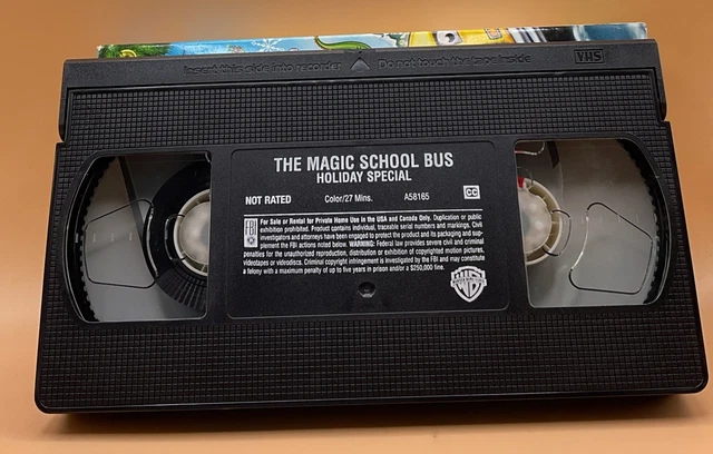 THE MAGIC SCHOOL Bus Holiday Special VHS 2002 Scholastic **Buy 2 Get 1 ...