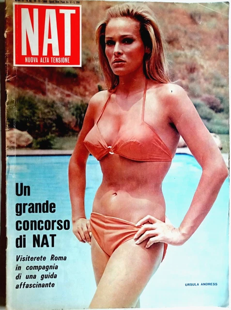NAT 1966 N°65 Ursula Andress+Raffaella Carra'+Sylva Koscina+Poster C.auger-24E EUR 40,00 ...