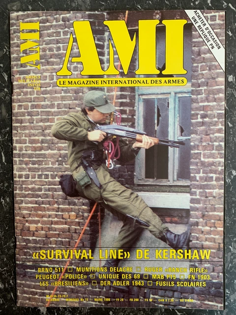 MAGAZINE AMI N°73 - Armes Militaria (avec poster) EUR 5,00 - PicClick FR