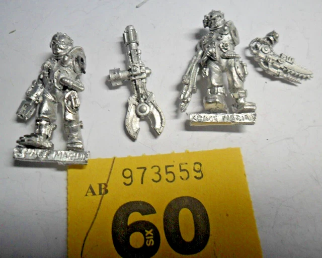 WARHAMMER 40K INQUISITION Mechanicus Marine Technical servitors Y60 £30 ...