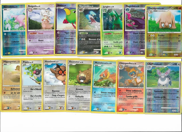 LOT DE 14 Cartes Pokemon Diamant Et Perle plusieurs series EUR 17,00 ...